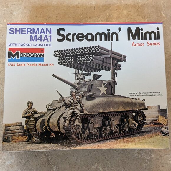Monogram | Toys | Monogram Sherman M4a Screamin Mimi Model Tank | Poshmark